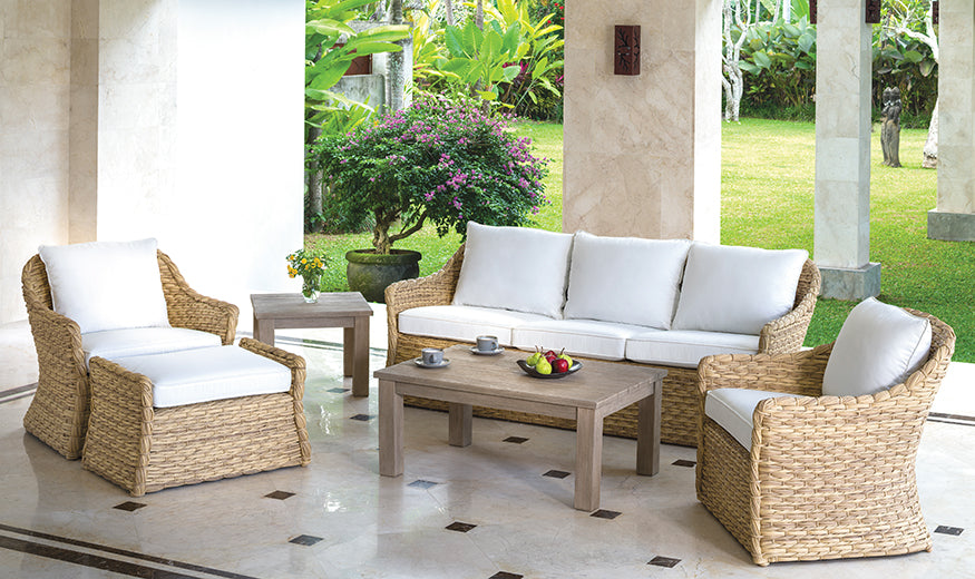 Vero Ottoman | Porch and Patio Casual Living – Porch & Patio