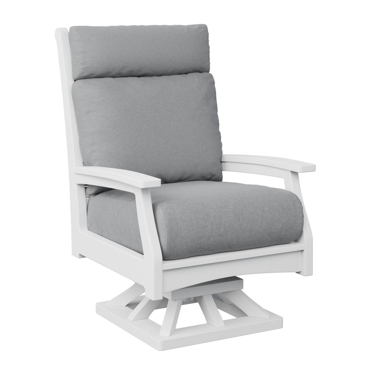 Classic Terrace Highback Swivel Rocker | Porch and Patio Casual Living ...