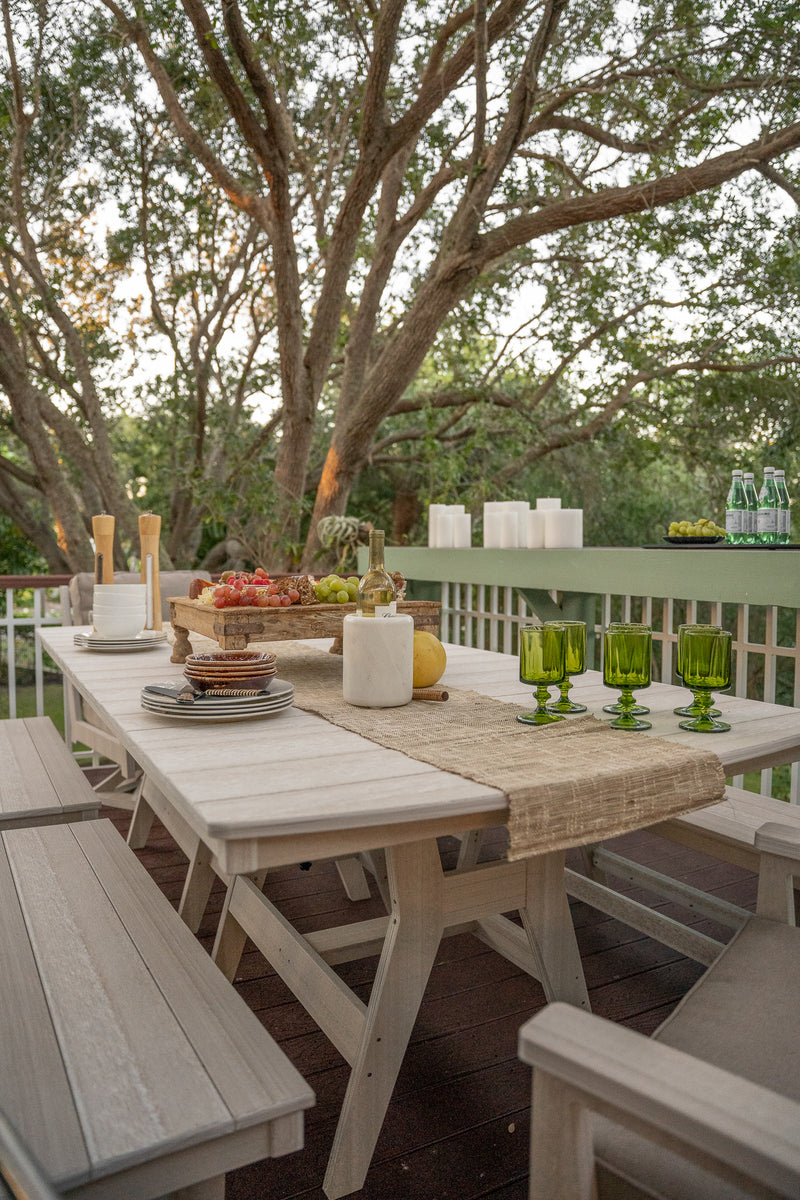 Harbor 44" x 96" Rectangular Table | Porch and Patio Casual Living ...